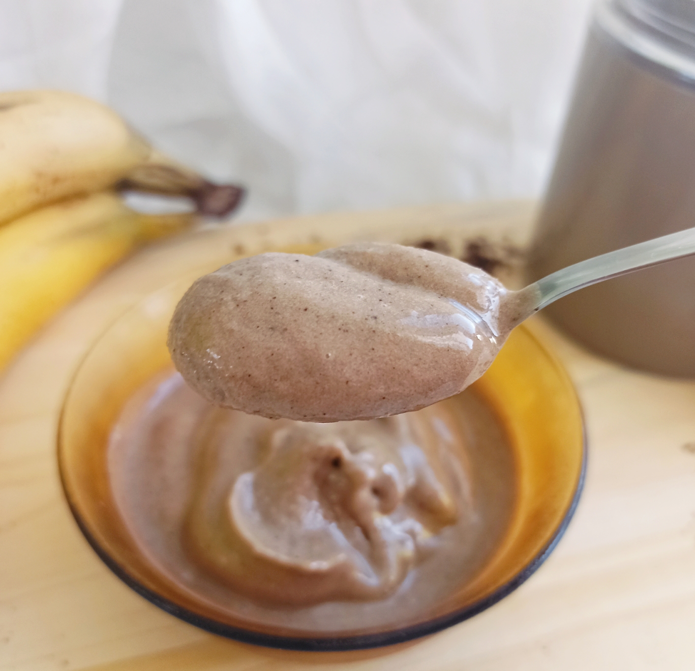 3-ingredient coffee nice cream - Veggy Malta