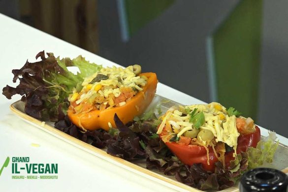 Vegetarian baked tofu meatballs - Veggy Malta